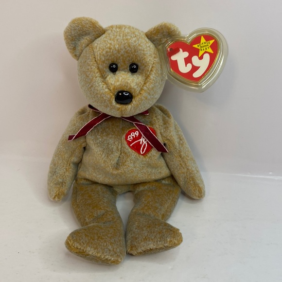 Ty | Toys | Ty Beanie Babies Signature Bear 999 | Poshmark
